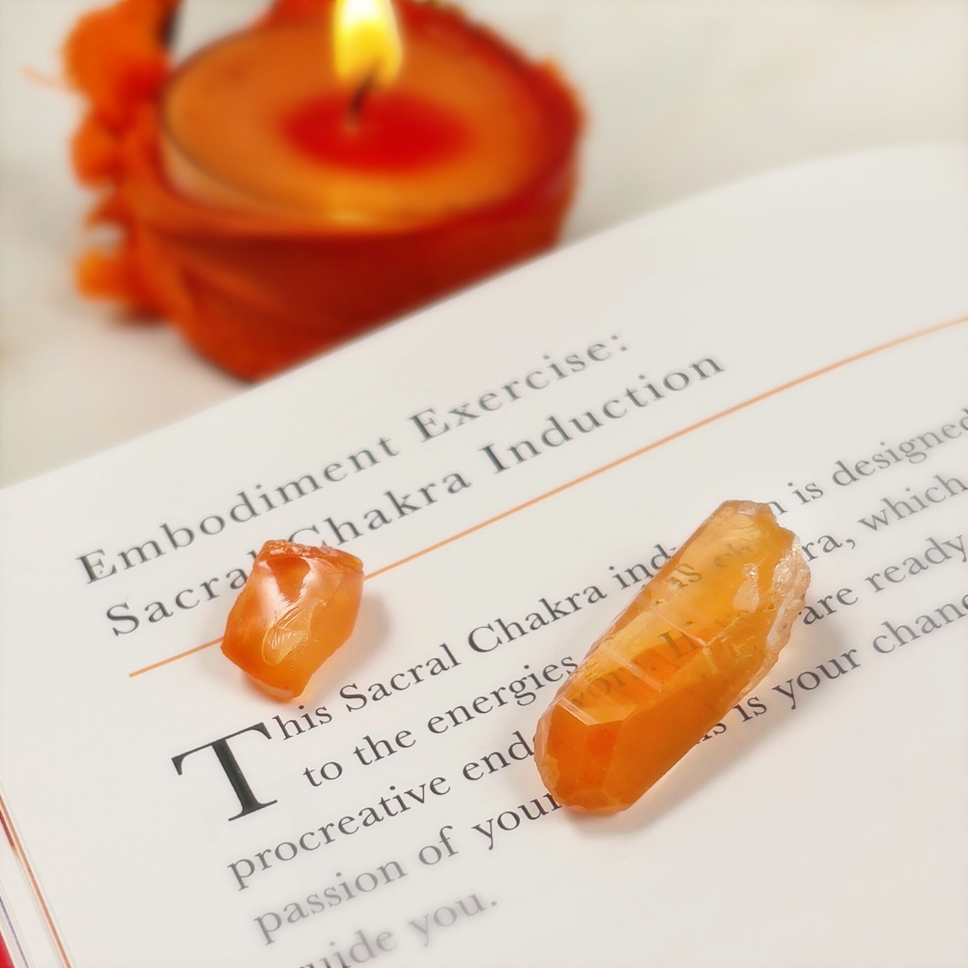 Sage Goddess Sacral Chakra Gemstone Duo to unleash your passion