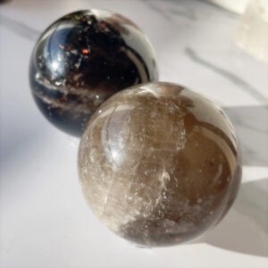 Smoky Quartz Protection Sphere