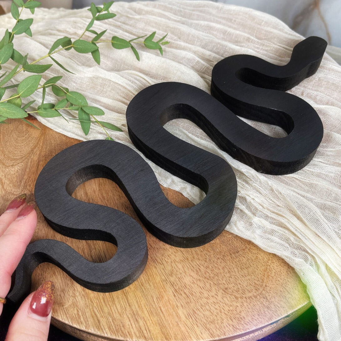 Home Shop Gems & Minerals Uncoil Your Magic Snake Sphere Stand