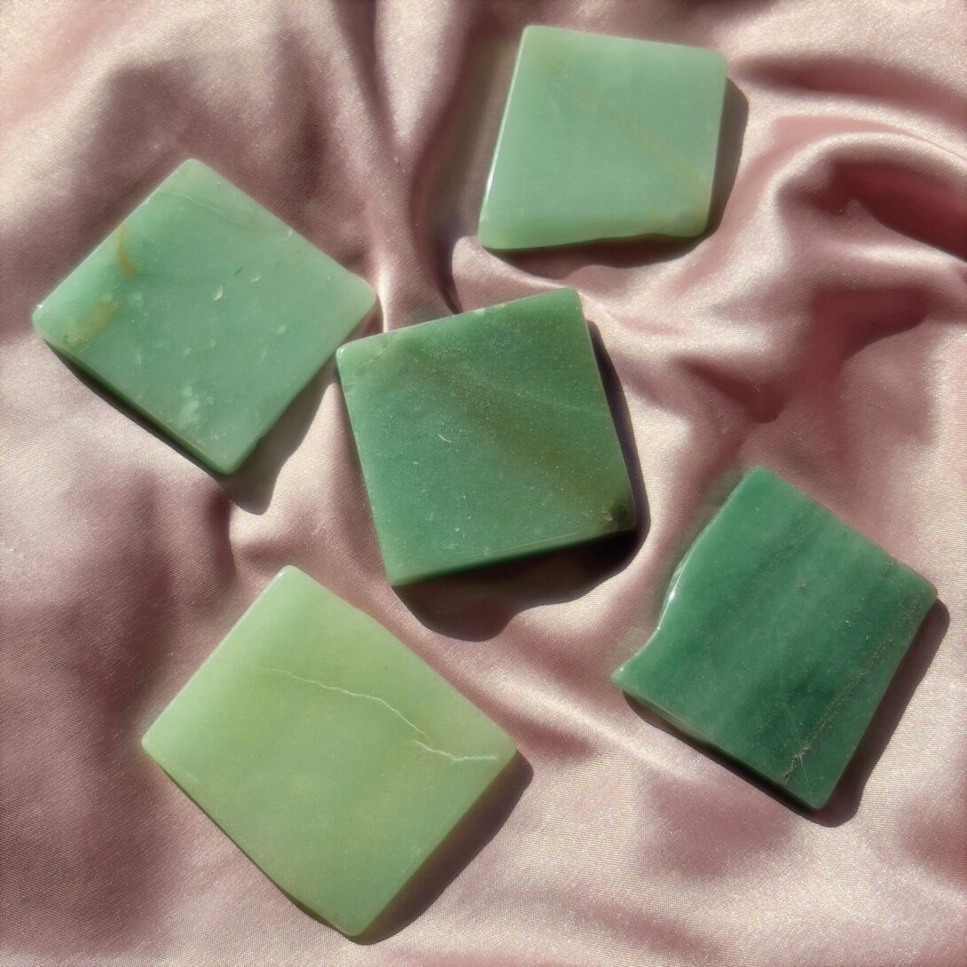 Sage Goddess Green Aventurine Good Luck Meditation Stone