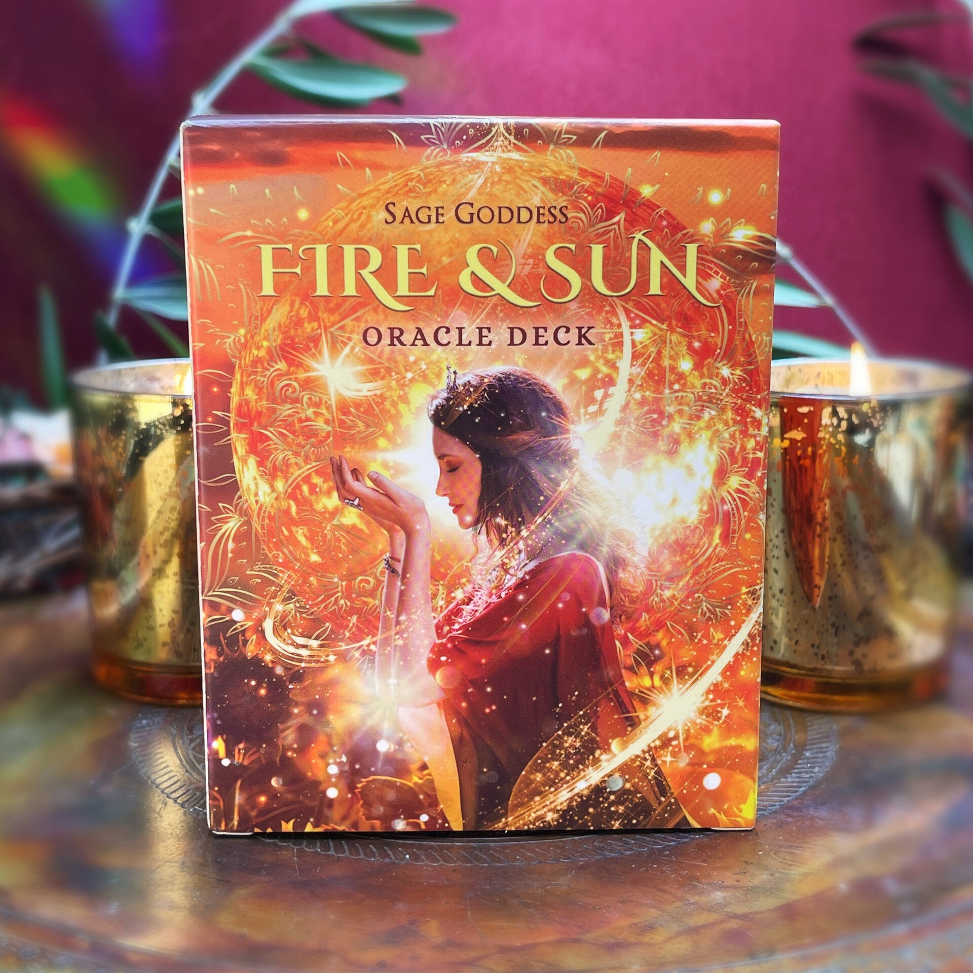 Sage Goddess Fire and Sun Oracle Card Deck