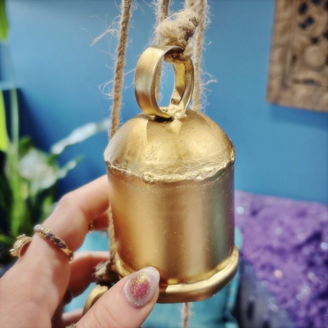 Home Shop Magical Gifts Hanging Brass Bells