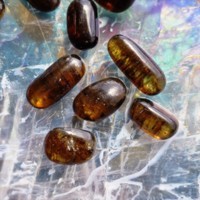 Sage Goddess Tumbled Dravite for energetic cleansing