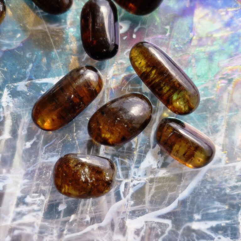 Sage Goddess Tumbled Dravite for energetic cleansing