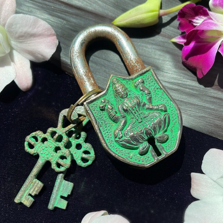 Ancient Lakshmi Lock and Key