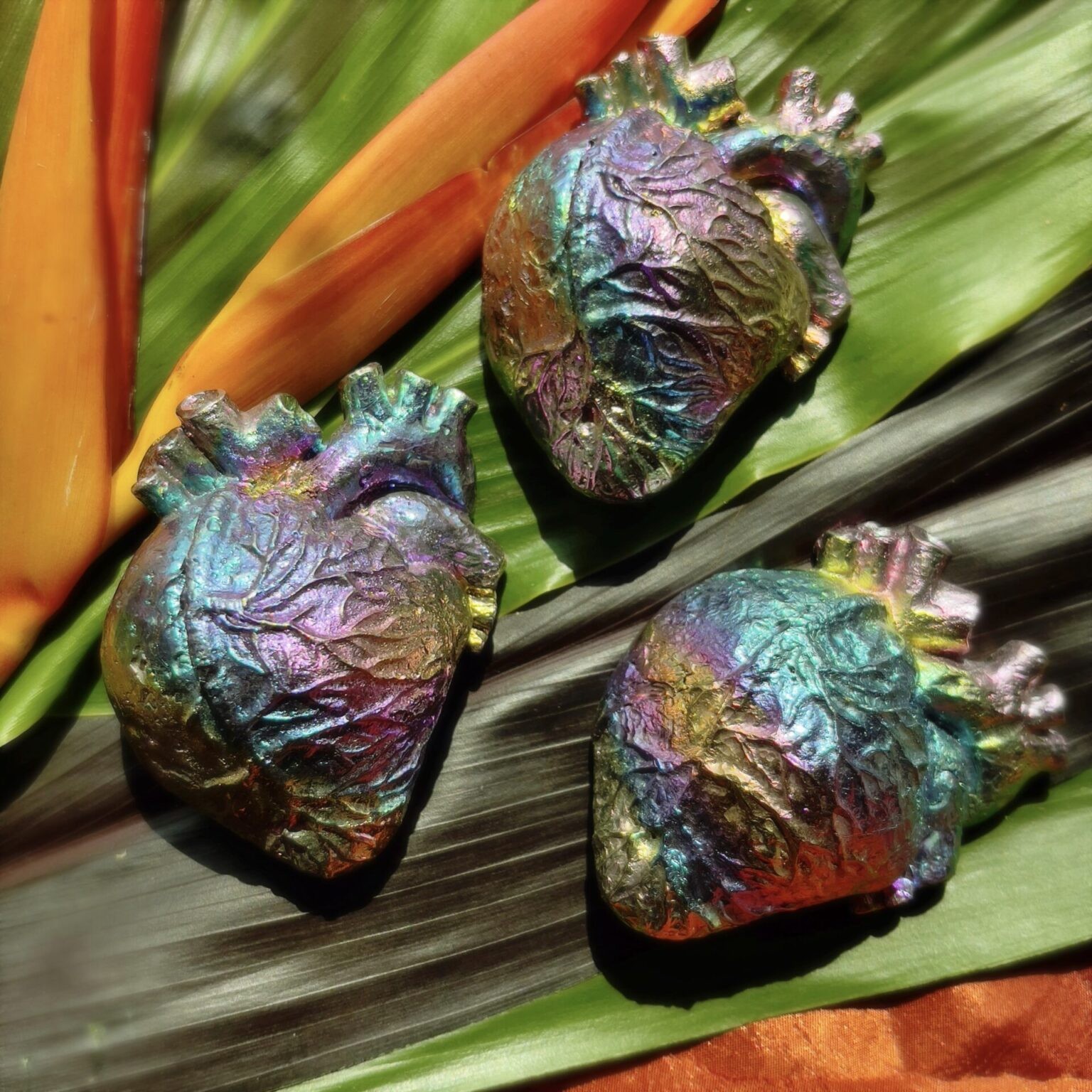 Bismuth Anatomical Heart for clarity - Sage Goddess