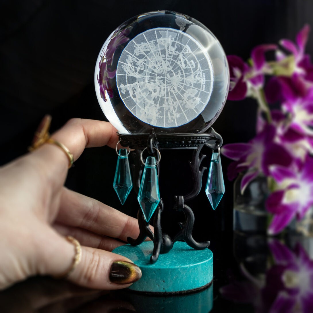 Sage Goddess Envision the Future Aquarius Full Moon Scrying Set