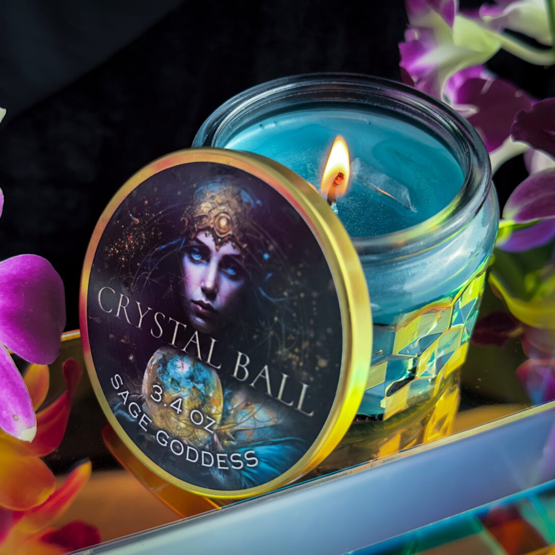 Sage Goddess Envision the Future Aquarius Full Moon Scrying Set