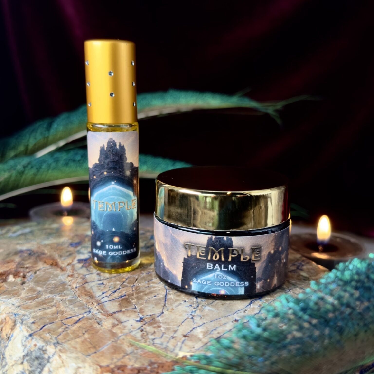 Temple Perfume and Body Balm Duo - Sage Goddess