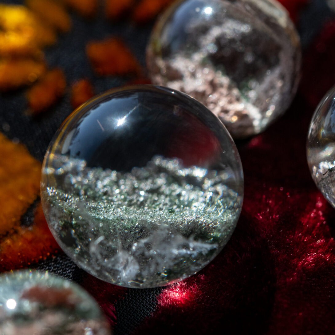 Sage Goddess Shaman's Dream Stone Mini Sphere for journeying