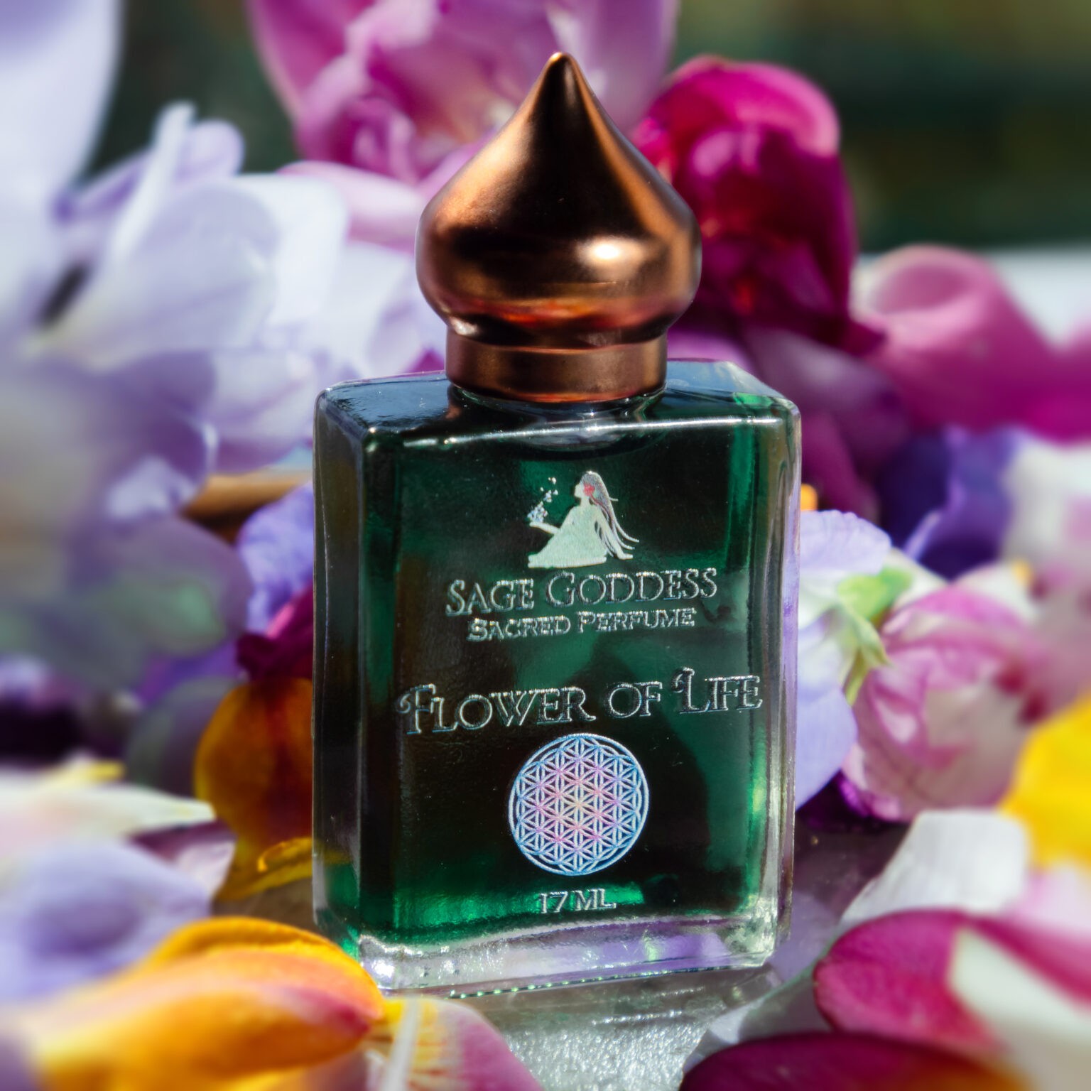 Flower of Life Perfume for cosmic connection - Sage Goddess