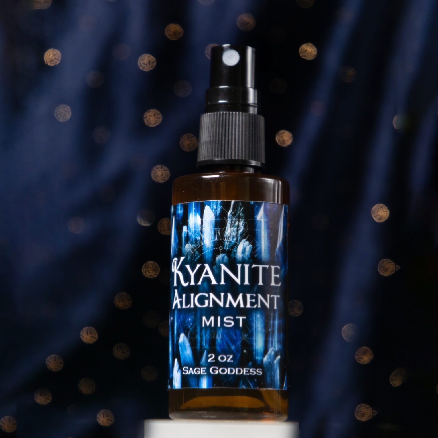 Kyanite Alignment Perfume Mist for peace & presence - Sage Goddess