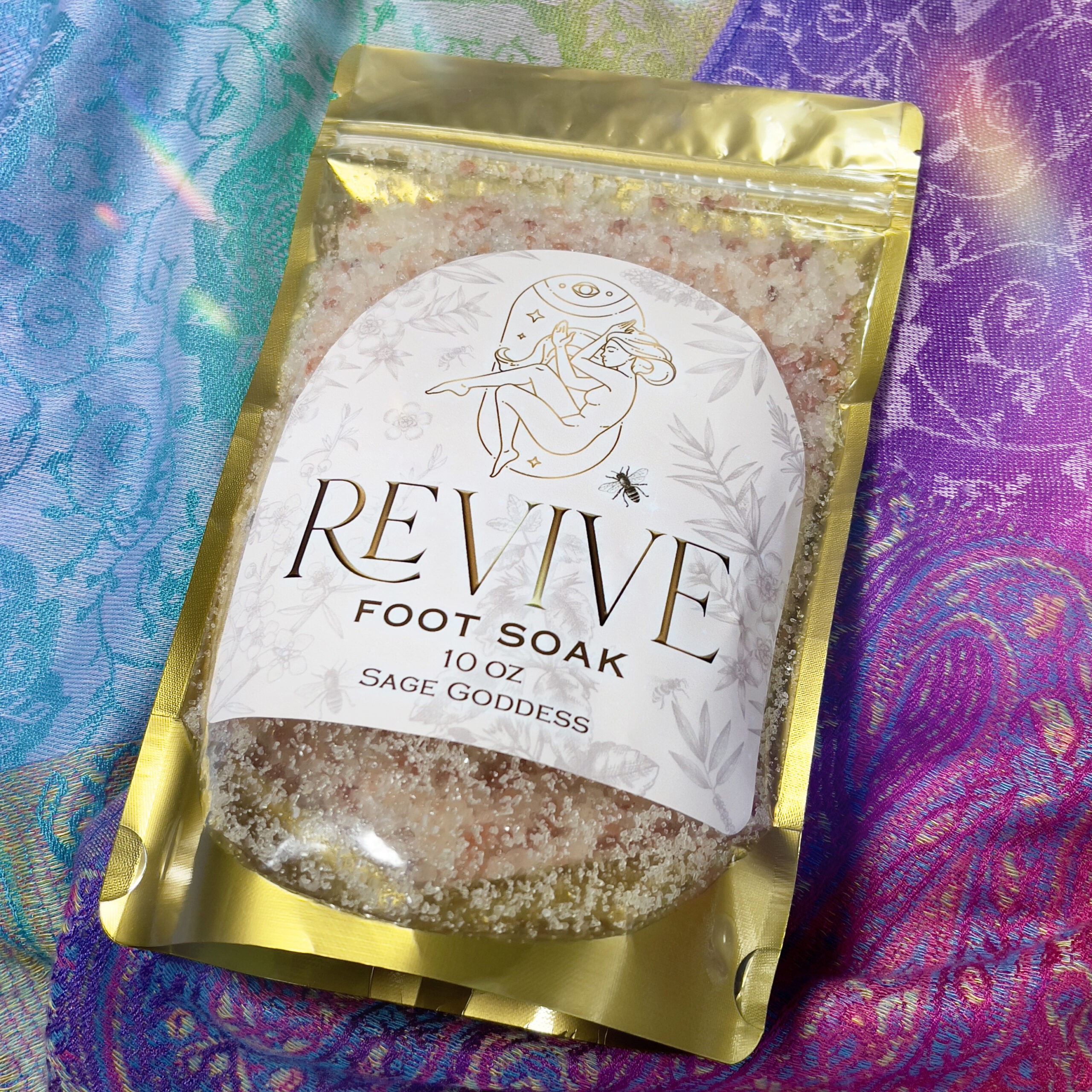 Revive Foot Soak to refresh & rejuvenate - Sage Goddess