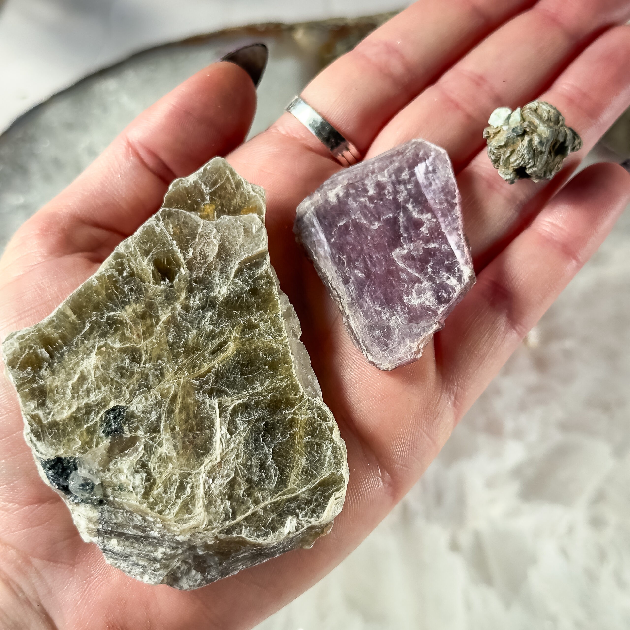 Magic Mica Crystal Trio for reflection, harmony & clarity - Sage Goddess